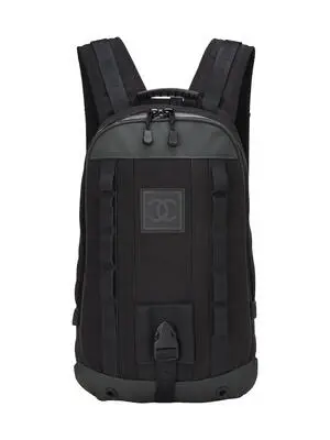 Chanel Canvas Sportline Backpack - Black