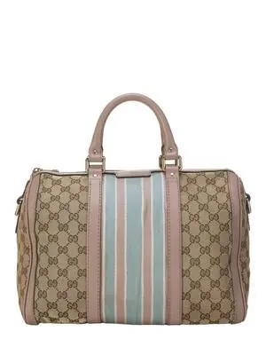 Gucci Original Gg Canvas Boston Handbag - Beige