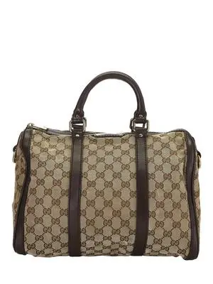 Gucci Original Gg Canvas Boston Handbag - Beige
