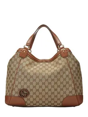 Gucci Original GG Brick Lane Tote Brown