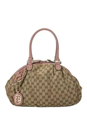 Gucci Original Gg Sukey Boston Handbag - Pink