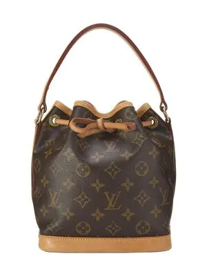 LOUIS VUITTON Monogram Noé Bucket Bag - Brown