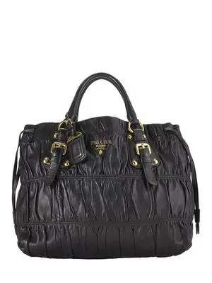 PRADA Nappa Gaufre Tote