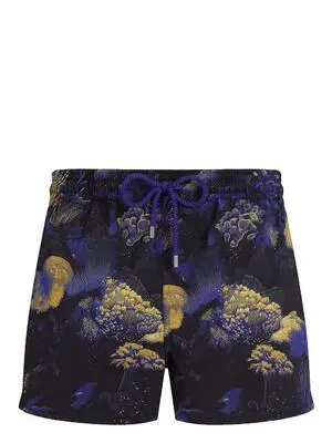 Vilebrequin Printed Stretch Swim Shorts - Black