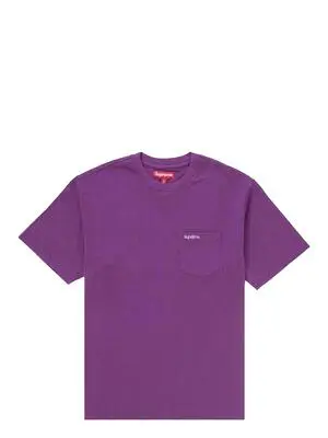 Supreme Short-sleeve Pocket T-shirt - Purple
