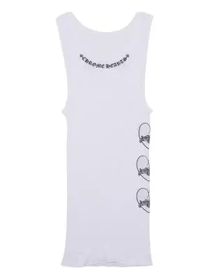 CHROME HEARTS Chrome Hearts Ribbed Tank Top