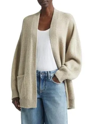 JOHNSTONS OF ELGIN Cashmere & Cotton Slouchy Cardigan