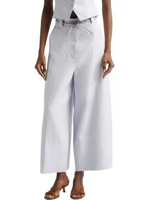 Zimmermann Kindred Spirit Luna Linen Culotte - Lilac