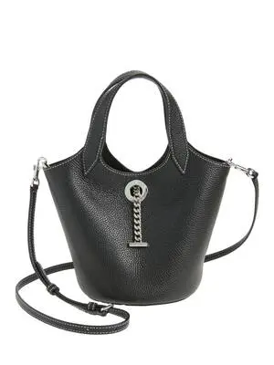 Veronica Beard Anchor Bucket Crossbody Bag - Black