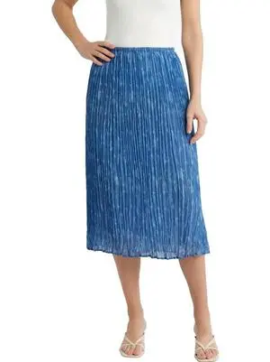 CLOTH & STONE Pleated Midi Skirt