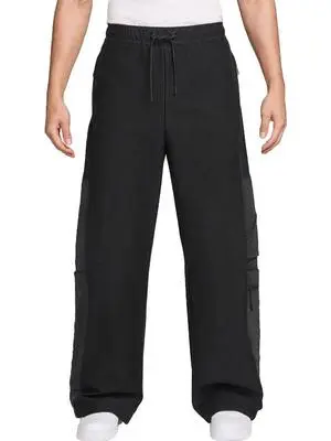 Nike Tech Wide-leg Pants - Black/black/black