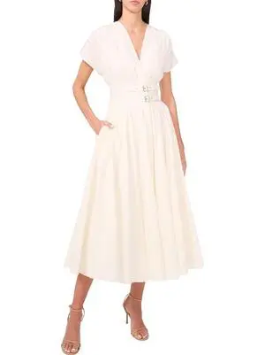 Parker The Noa Fit And Flare Dress - Tofu