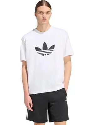 Adidas Adicolor Trefoil Tee White / Black