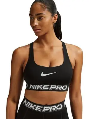 Nike Pro Light-support Non-padded Sports Bra - Black