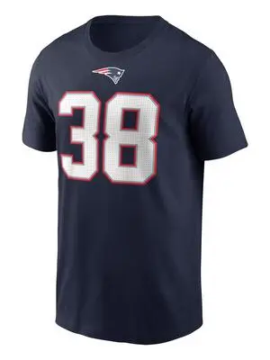 Nike Rhamondre Stevenson New England Patriots Nfl T-shirt - Blue