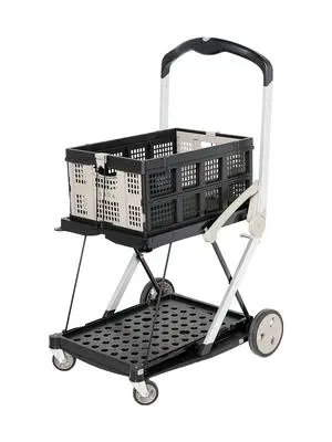 CELLA Collapsible Rolling Shopping Cart - One-color