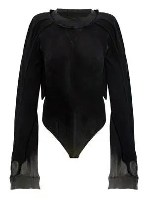 KNWLS Long-sleeve Body Shirt - Black