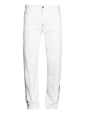 BIKKEMBERGS Tapered Casual Pants - White