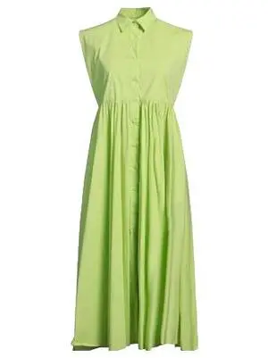 Liviana Conti Midi Shirt Dress - Green