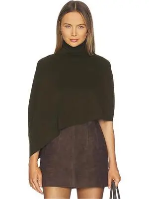 ALL THE WAYS Sophie Poncho - Dark Olive