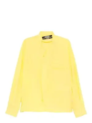 Jacquemus Wrap Pocket Shirt - Yellow