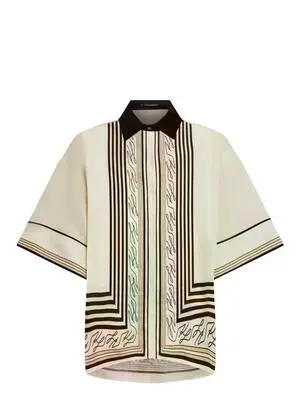 Karl Lagerfeld Striped-pattern Shirt - Neutrals