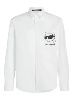 Karl Lagerfeld Ikon Shirt - White