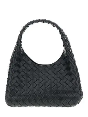 Bottega Veneta Campana Shoulder Bag - Black