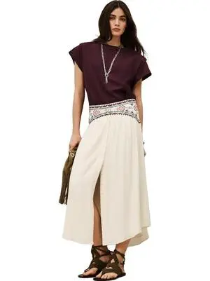 Ba&sh Tilana Skirt - White