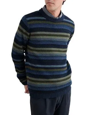 SEASALT CORNWALL Tynwen Stripe Sweater - Auryn Multi