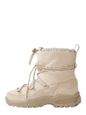 Bogner Alta Badia Snow Boots With Spikes - Beige
