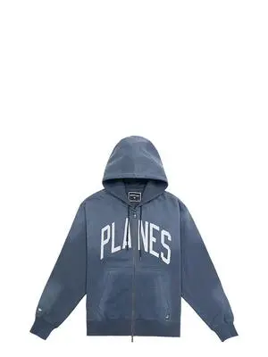 PAPER PLANES Zip Logo Hoodie