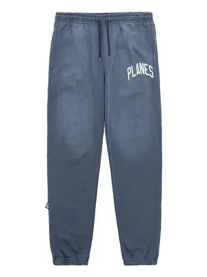 PAPER PLANES Drawstring Logo Sweatpants - Steel Blue