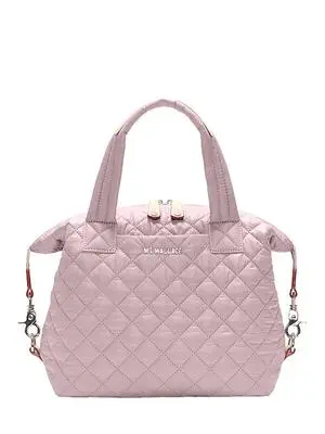 Mz Wallace Mz Wallace Small Sutton Deluxe Bag Quail/silver