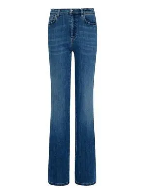 Marella Bootcut Denim Jeans - Blue Jeans