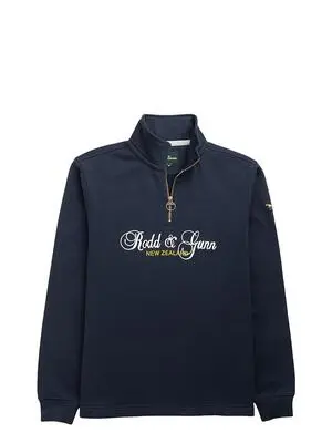 Rodd & Gunn Jubilee Quarter-Zip Sweatshirt Eclipse