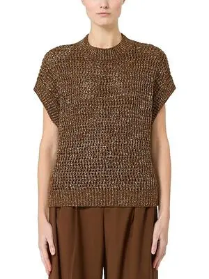 Max Mara Mstarmonia Sweater Hazelnut Brown