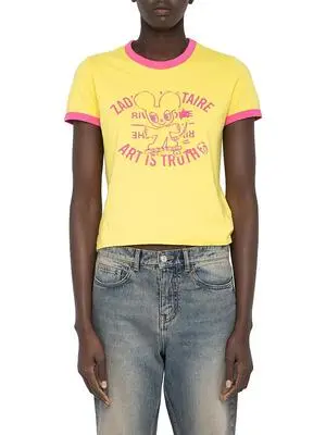 Zadig&Voltaire Woos Tee - Banana
