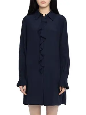 Zadig&Voltaire Rhelyne Shirt Dress - Encre