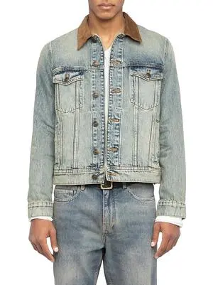 Zadig&Voltaire Denim Trucker Jacket - Light Blue