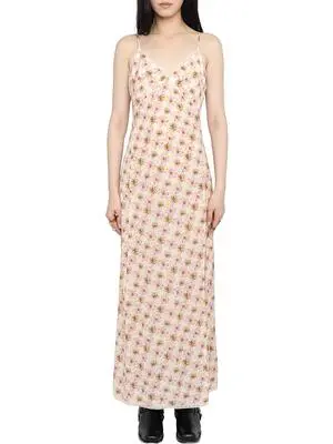 Zadig&Voltaire Ramelil Long Dress - Pear