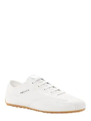 Alexander McQueen Boxe Nappa Leather Sneakers - Sand