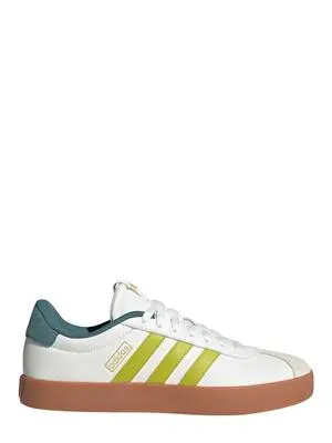 Adidas Vl Court 3.0 Sneakers - Core White/preloved Lime/preloved Teal