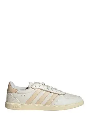 Adidas Breaknet Sleek Lace-up Sneakers - Off White/sand Strata/warm Vanilla