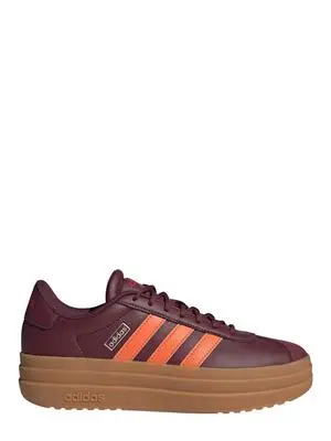 Adidas Vl Court Bold Sneakers - Maroon/dusky Blue Orange/pure Ruby