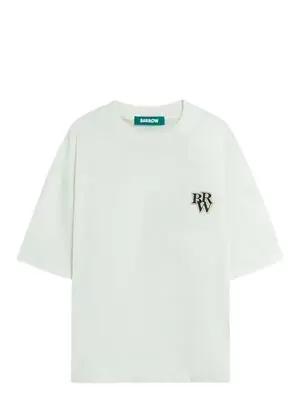 BARROW Printed T-shirt - White