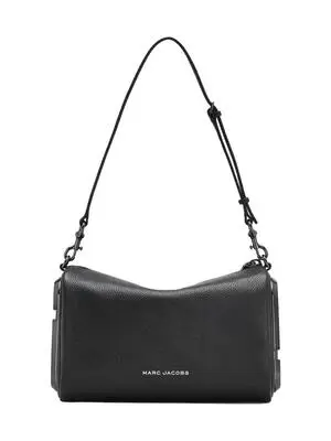 Marc Jacobs The Dtm Snapshot Leather Shoulder Bag - Black