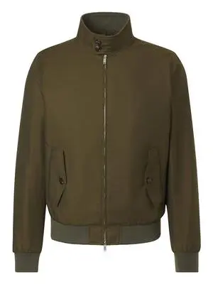 SLOWEAR Cotton-blend Blouson Jacket - Green
