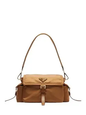 Prada Explore Medium Re-nylon Shoulder Bag - Brown