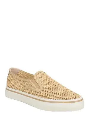 Vince Blair Woven Slip-on Sneakers - Toasted Wheat
